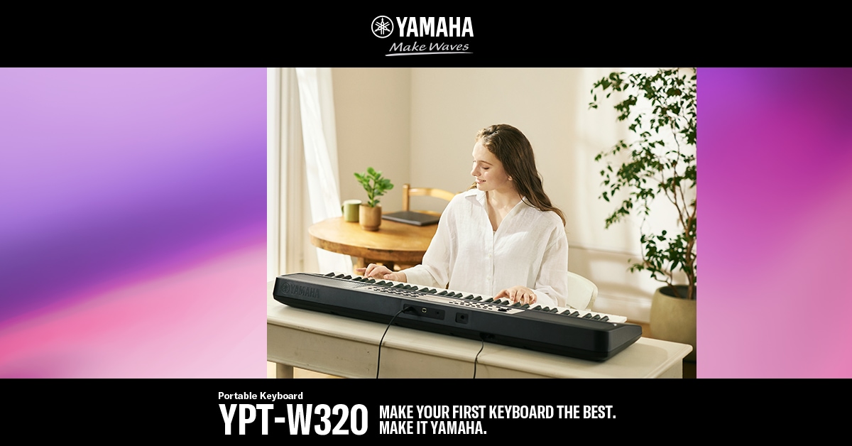 YPT-W320 - Overview - Portabla keyboards - Keyboards - Musikinstrument - Produkter - Yamaha ...