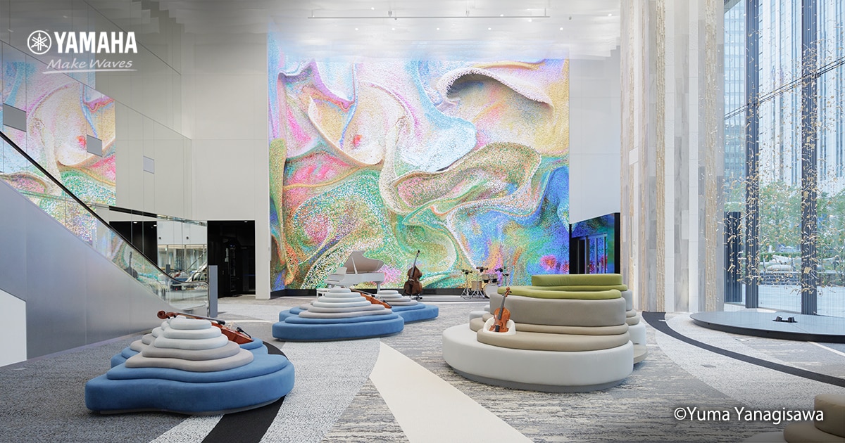 Embracing the Senses - Immersive Experience at new Yamaha Brand Base - Yamaha - Sverige